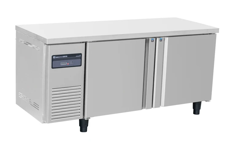 European Style Counter Freezers Series Commercial Freezer Double Door ...