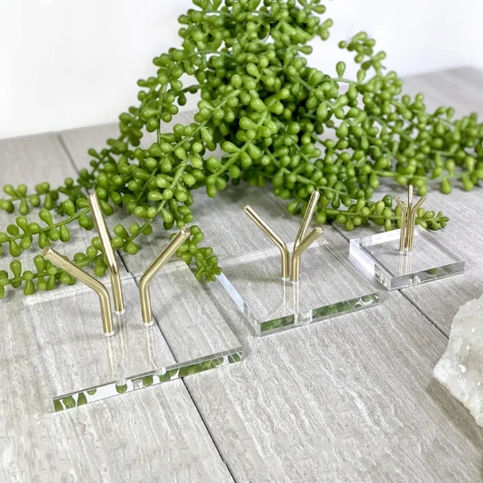 Acrylic Sphere Specimens Display Stand Rack Clear Acrylic Holder Base ...