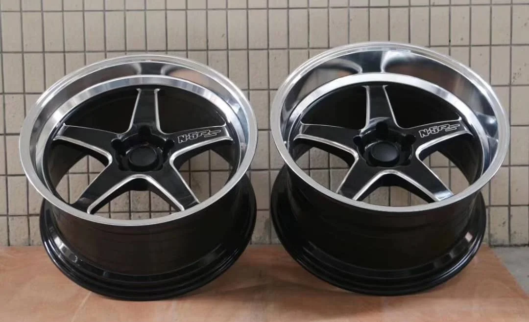 18 Inch Deep Dish Chrome Alloy Wheels 5-Spoke Rims OEM | Wholesale