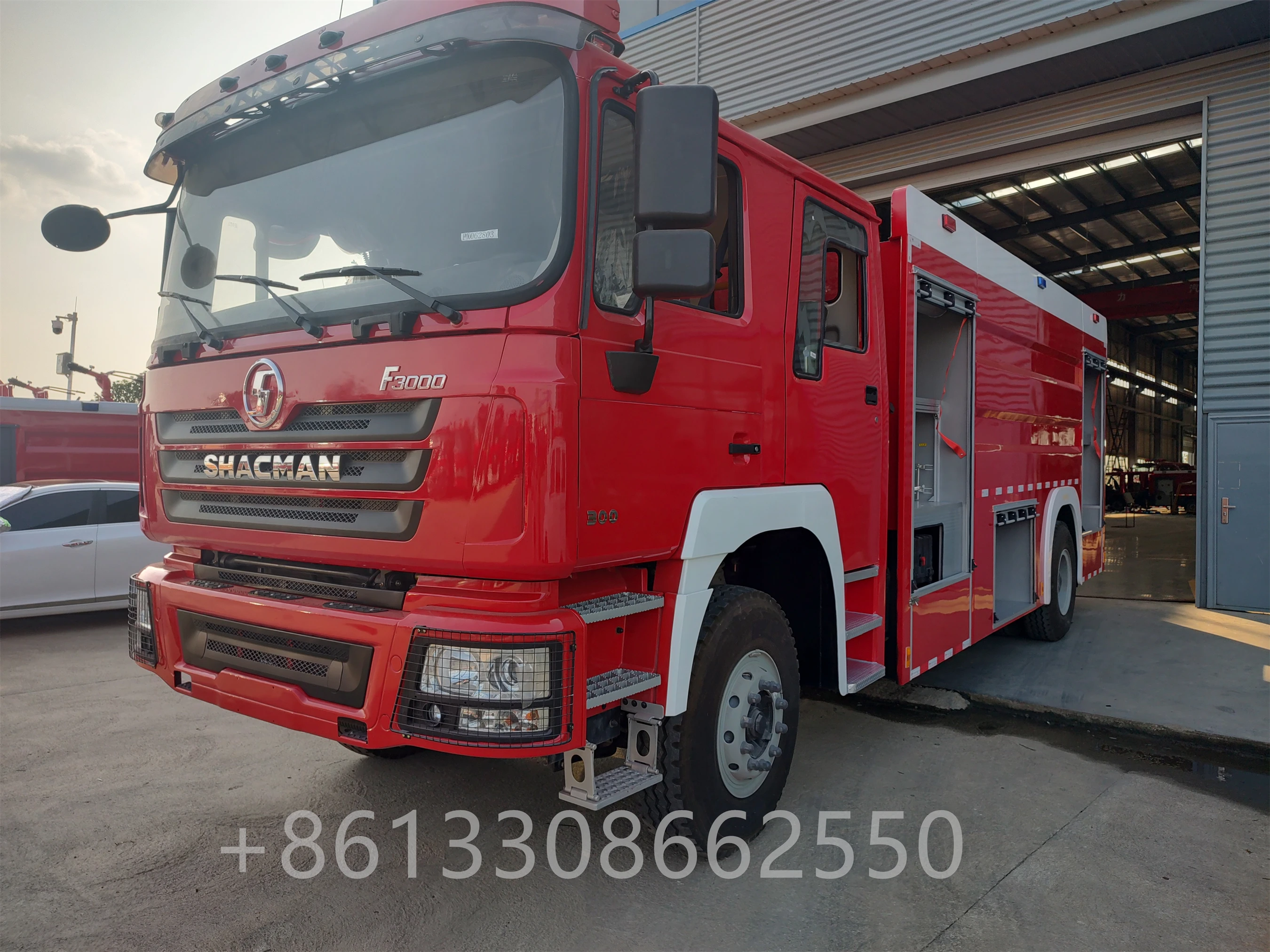 Shacman F3000 8000L 10000L 12000L Fire Fighting Truck with Good ...
