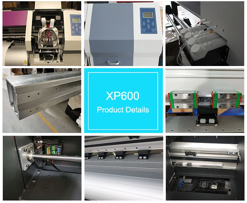 1.8m XP600 Large Format Eco-solvent Vinyl Printer Plotter DX11 Canvas ...