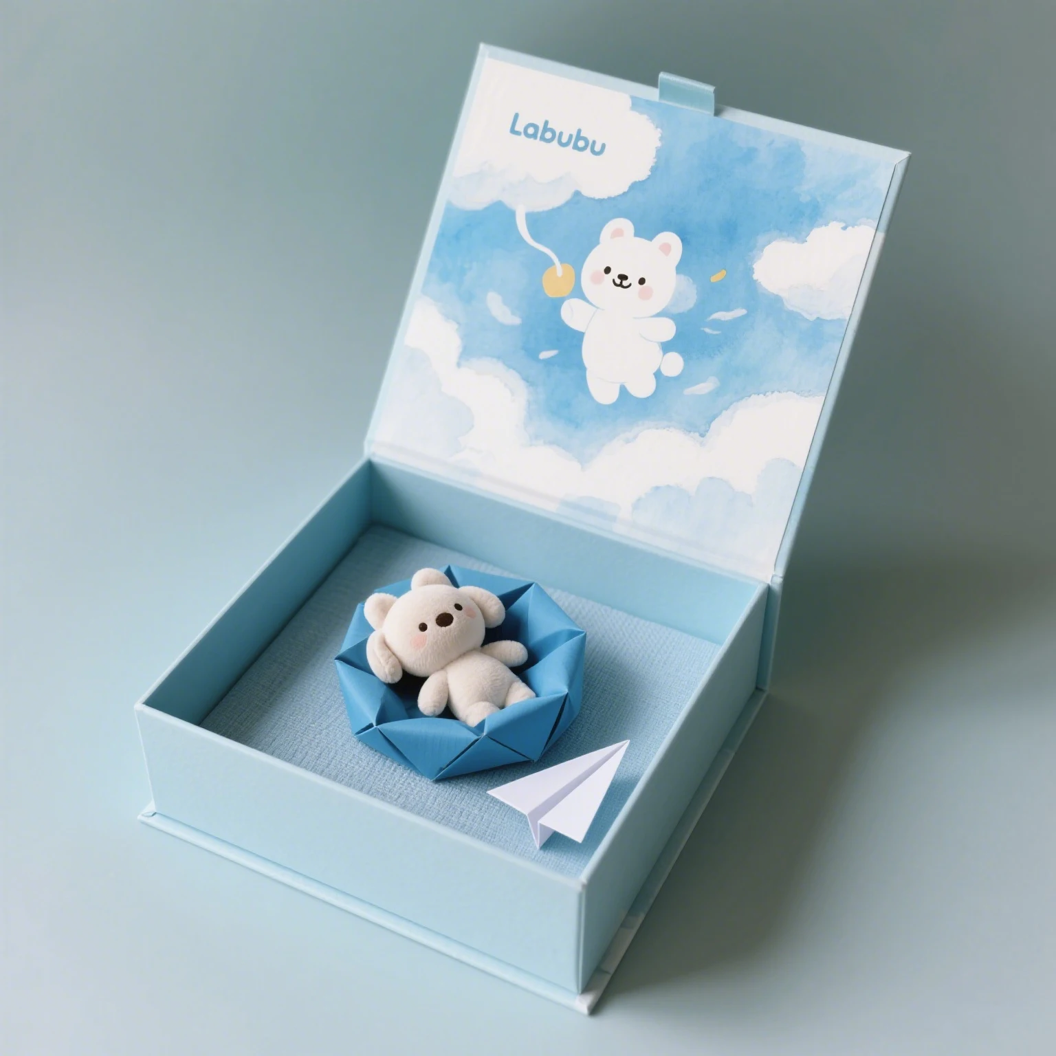 Labubu Luxury Packaging Box IOS9001 Trendy Doll Expert Flip Magnetic ...