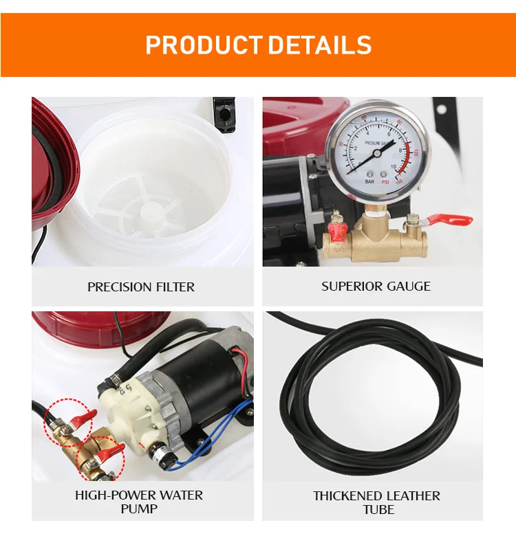 Seesa 60/100L Electric Diaphragm Pump ATV Sprayer - All-Season Convenience