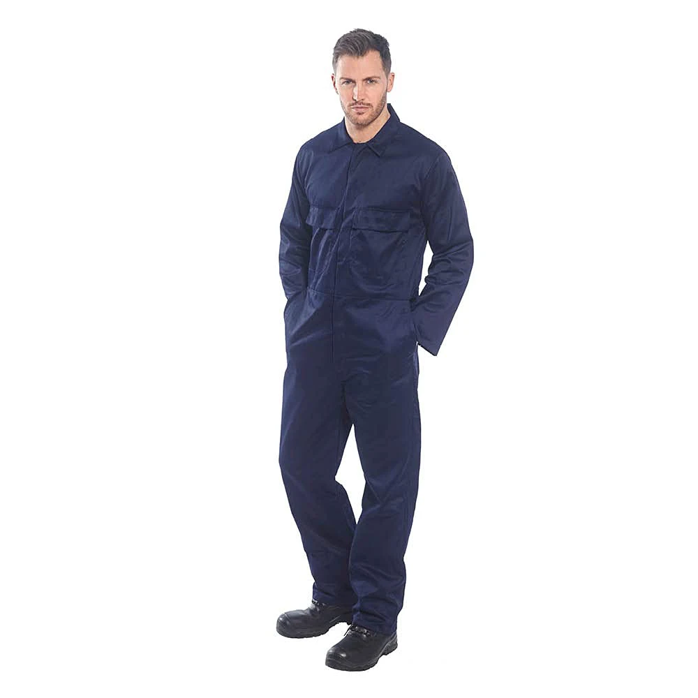 Euro Work Men's Polycotton Coverall,Tall Trouser Length Coverall For ...