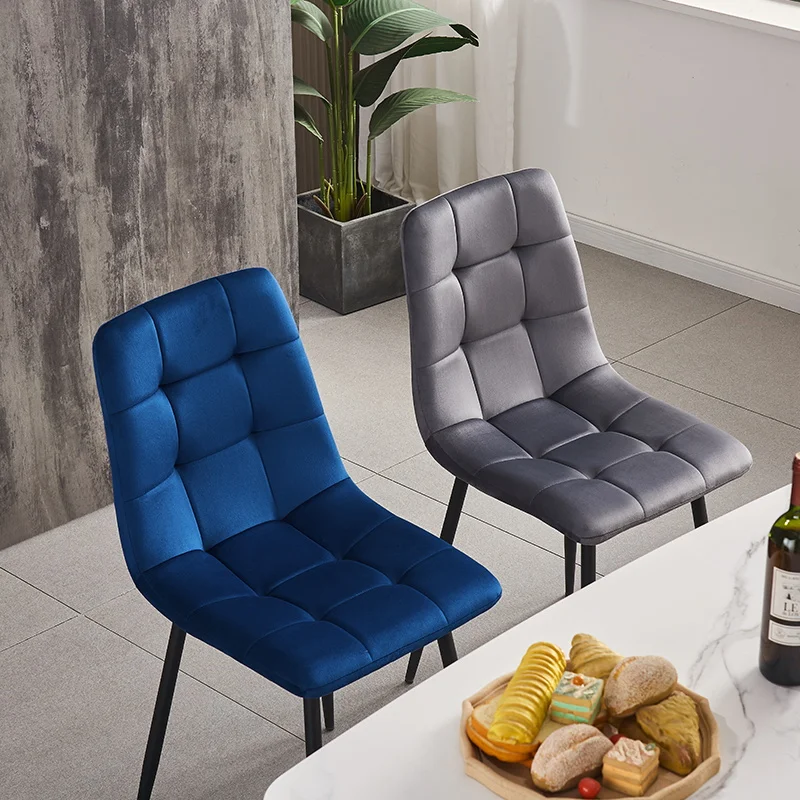 Professional Factory Velvet Comfortable Dining Chair Chairs For Dining ...