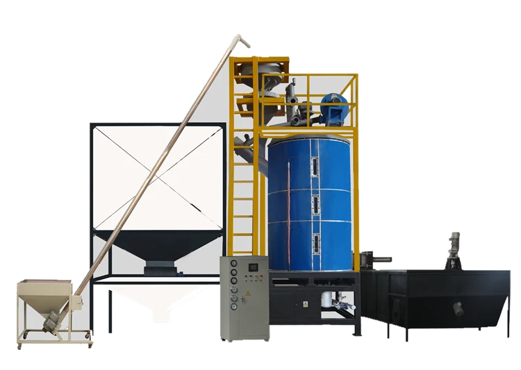 Foam Production Line Continuous Pre-expander Expandable Polystyrene EPS ...