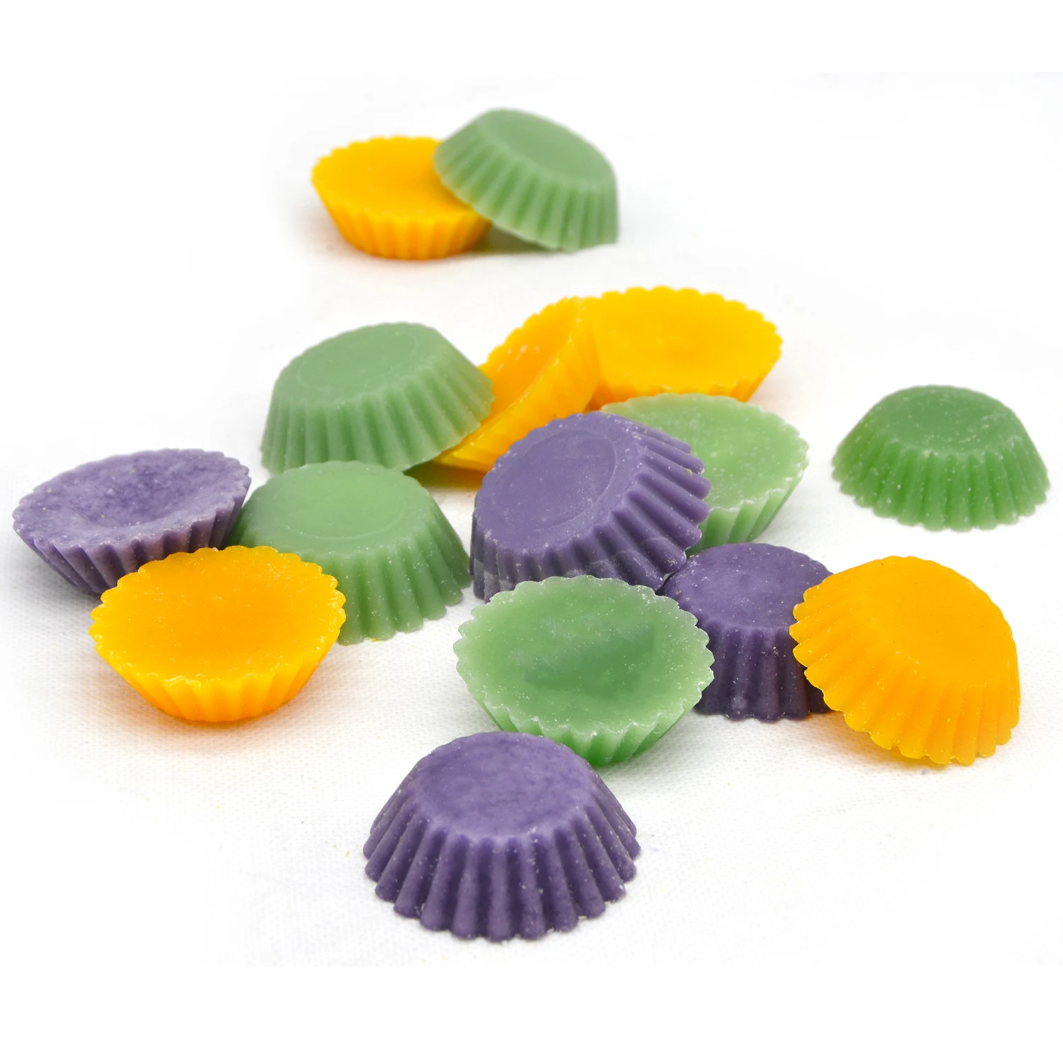 Home Aroma Blister Wax Tart Custom Heart Shaped Scented Wax Cubes Wholesale