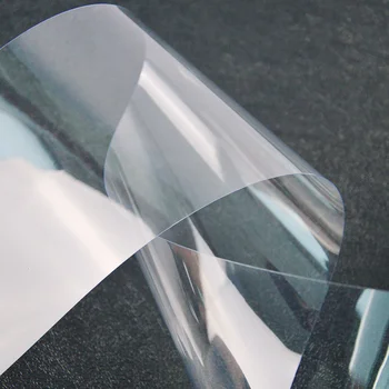 Semi Transparent Rigid Flexible Thin Clear Plastic Pvc Film Sheet For ...