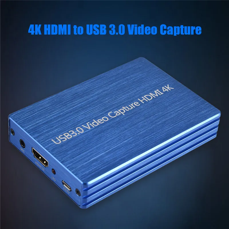 4K HDMI to USB 3.0 Converter - HD Video Grabber for OBS