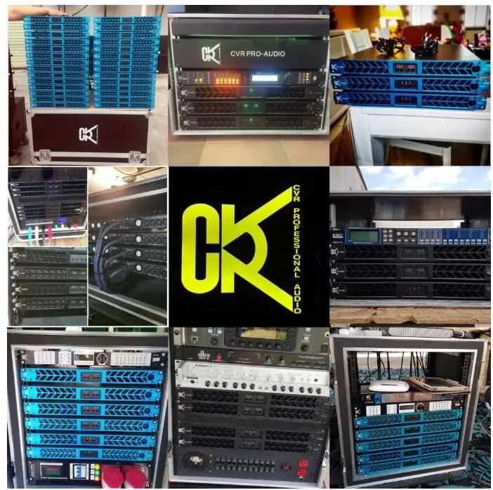 D-1004 CVR Portable 4-Channel Audio Power Amplifier & Speaker Amplifier OEM