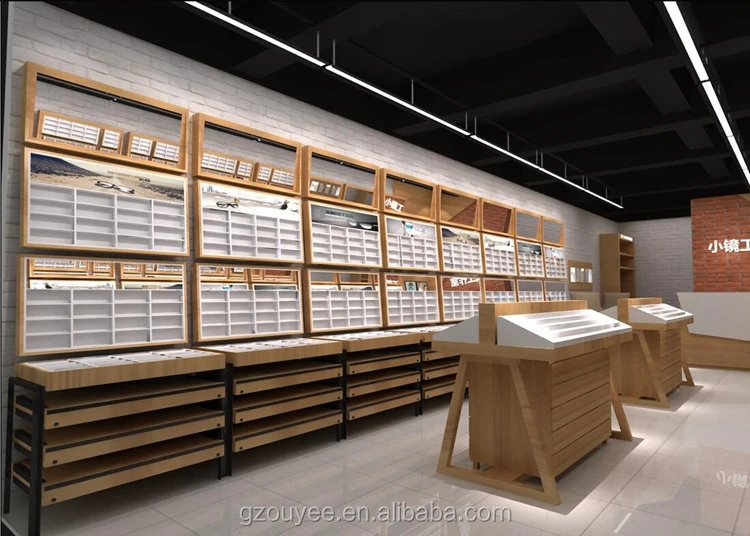 Custom Optical Shop Furniture - Elegant Eyewear Displays