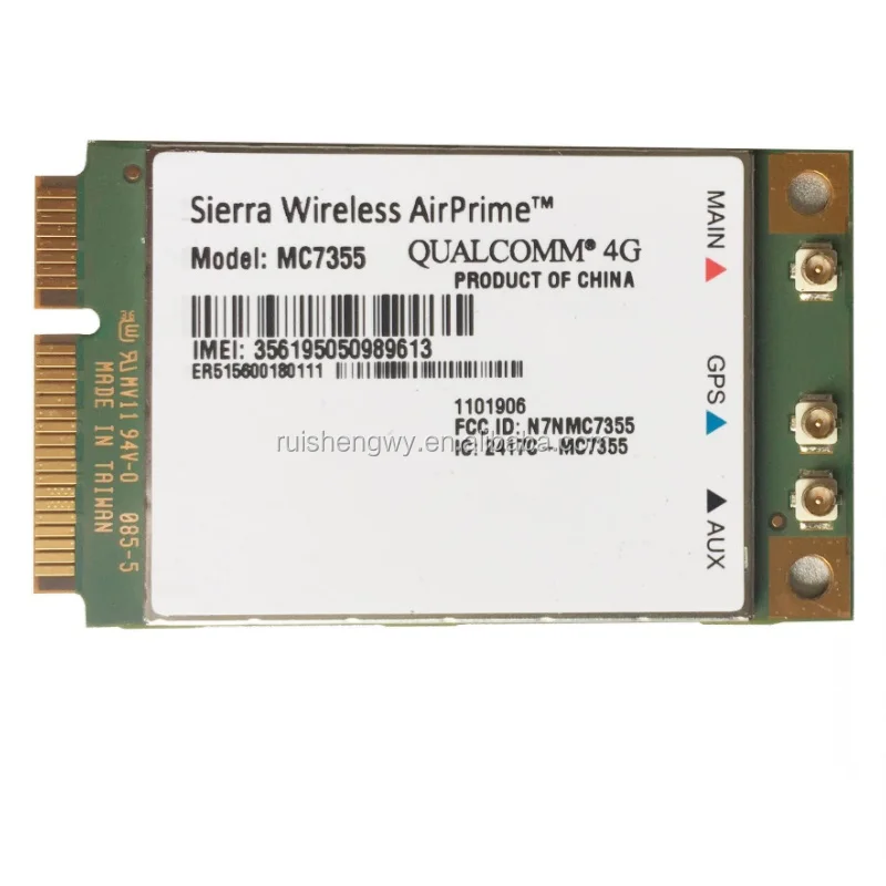 Sierra Wireless Airprime Em7355 Gobi5000 4g Lte Wwan Card - Buy Mc8791v ...