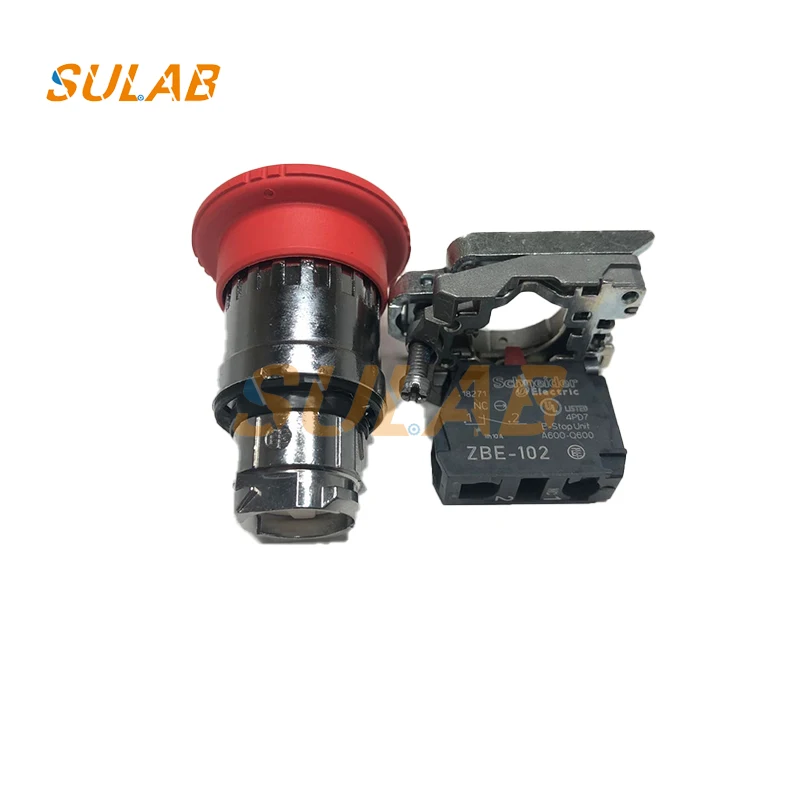 Original Botón De Parada De Emergencia Interruptor Xb4bs8442 Zb4bs844 ...