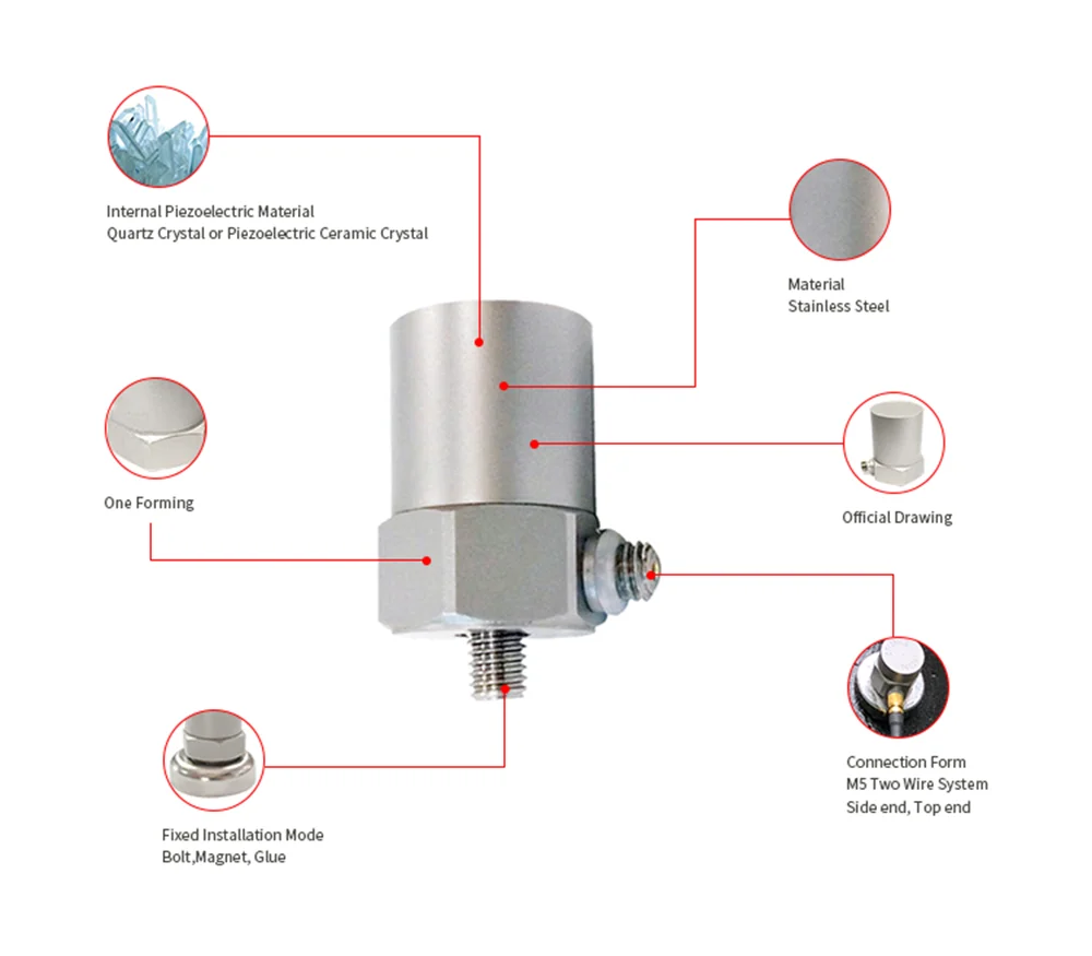 Ct1010lc 10g Voltage Output Icp Iepe Industrial Isolated Vibration Transmitter - Buy General ...