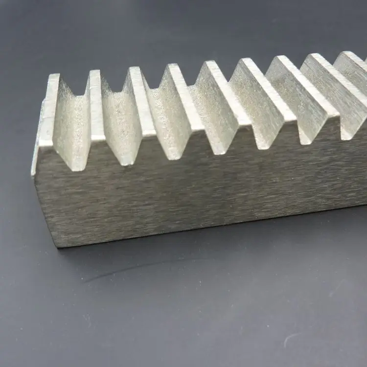 High Precision C45 Steel Helical Spur Gear Rack for CNC Machine Linear ...