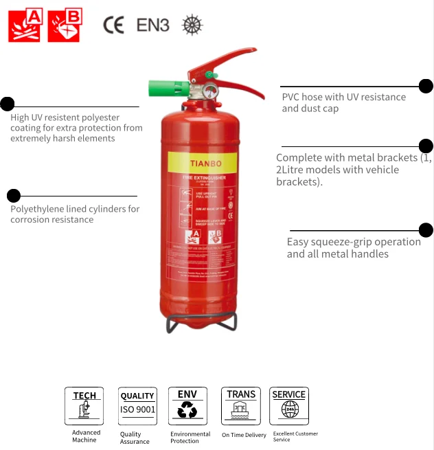 1l Foam Fire Extinguisher Cylinder Ce En3 Lpcb Approved Afff Foam Cheap ...
