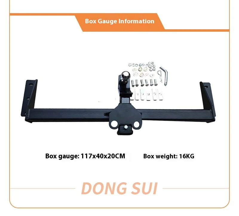 LE-STAR 4X4Factory Nissan NP300 Navara Trailer Bar 2015-2020 Steel Rear ...