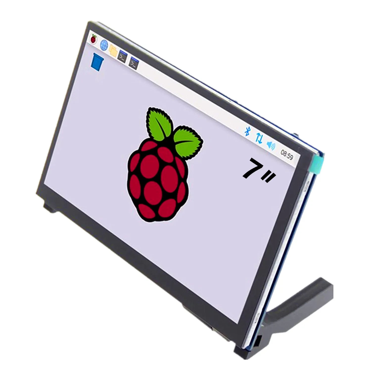 7 Inch Dsi Lcd 800*480 Touch Screen For Raspberry Pi 4b 3b 3a Or ...