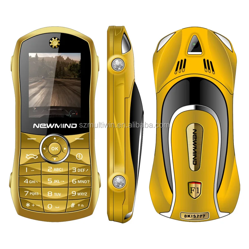 NEWMIND F1 Dual SIM Card Car Shaped Mobile Phone - Fun & Functional