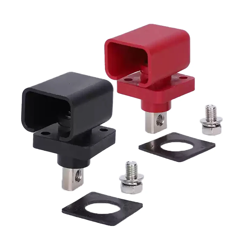 200A through Wall Battery Terminal - High Current Connector