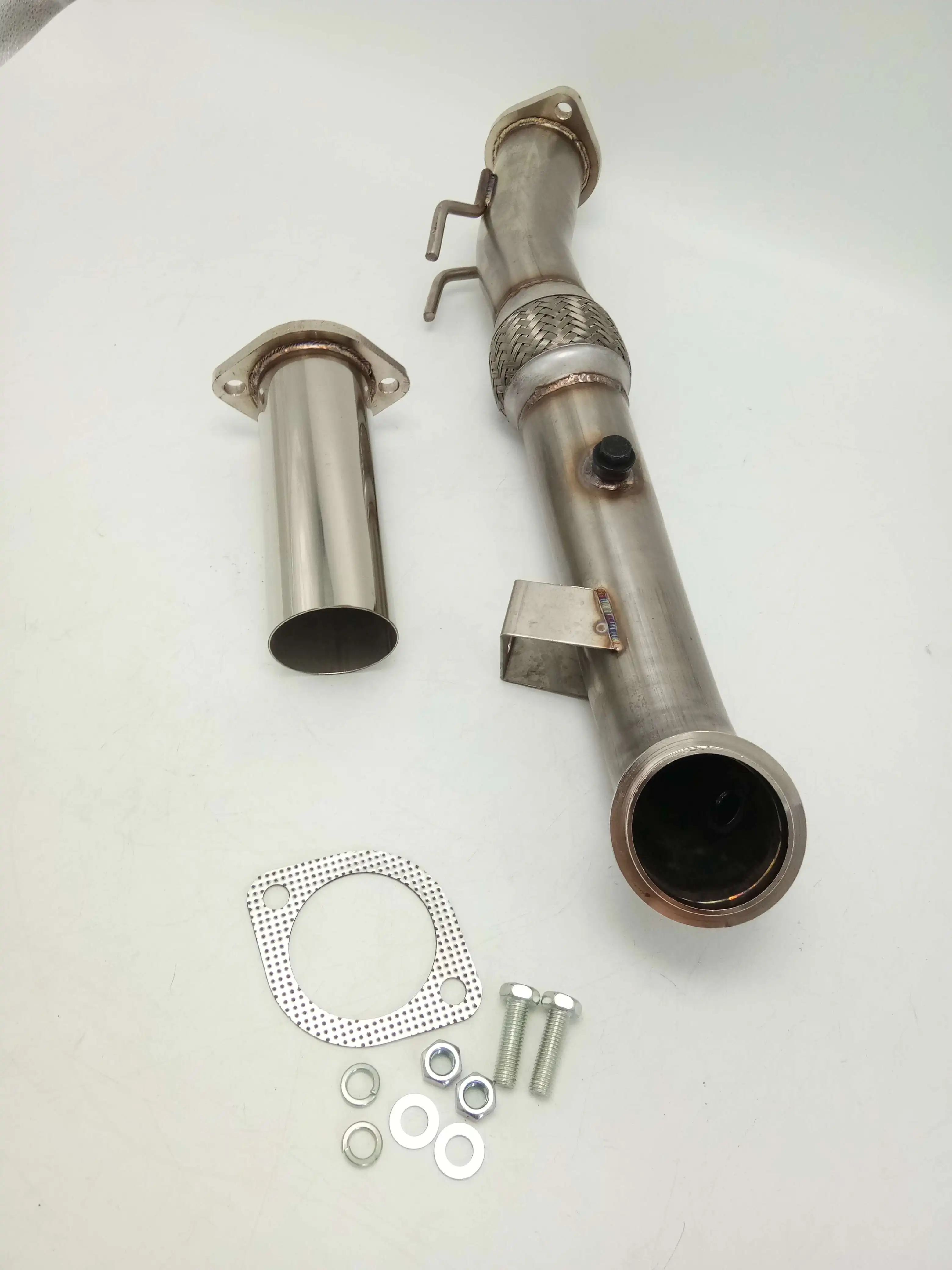 3" Catless Turbo Down Pipe Downpipe For Fo*rd Foc*us St 13-17 2.0l ...