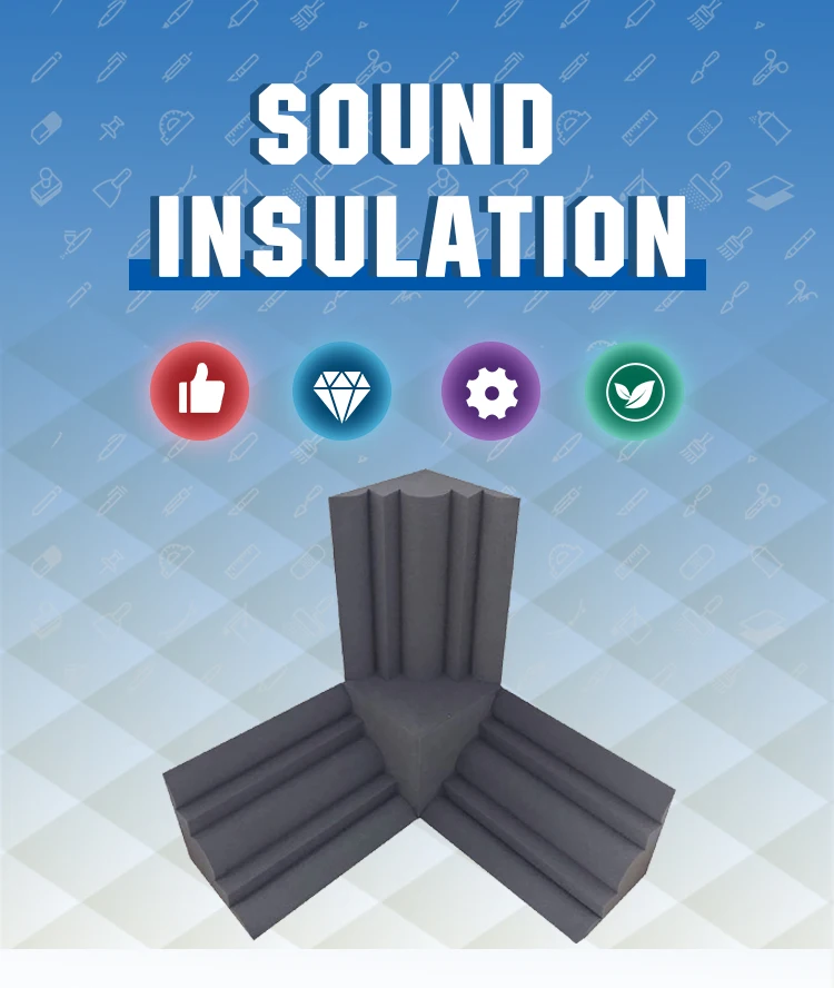 Factory Low Cost Soundproof High Temperature Acoustic Panels For Hotels ...