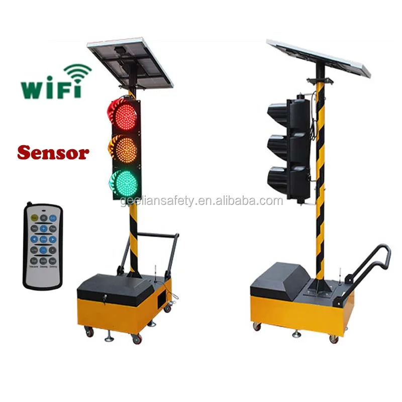 Wireless Traffic Light Control System - Portable & Solar