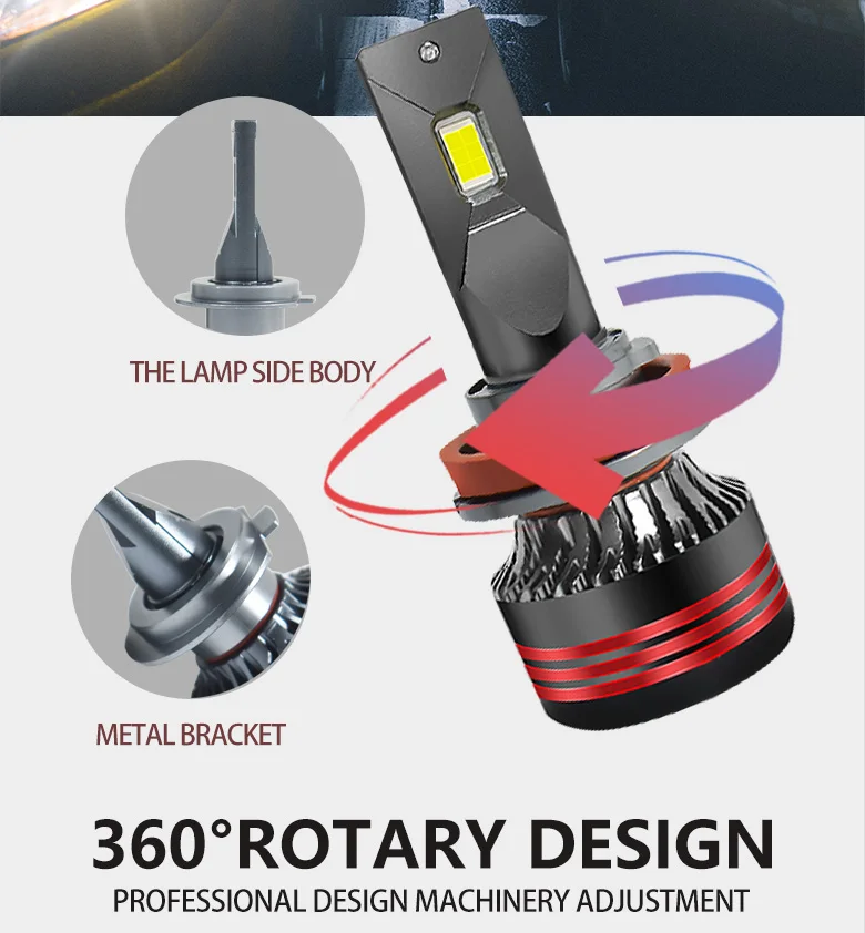 Conpex M8 Pro High Power H4 55w 5500lm Super Bright 150w 12000lm 110w Led Car Bulbs Headlight ...