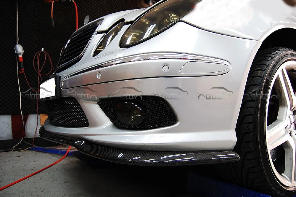 Mercedes Benz E55 E63 W211 Carbon Fiber Front Lip 2004-2006