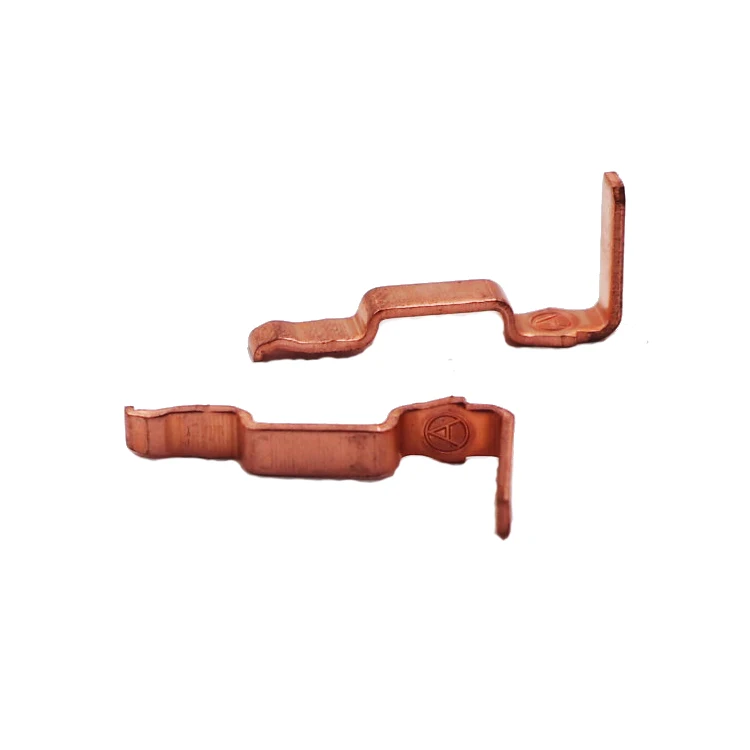 Custom Contact Leaf Spring Copper Brass Silver Plated Electrical ...