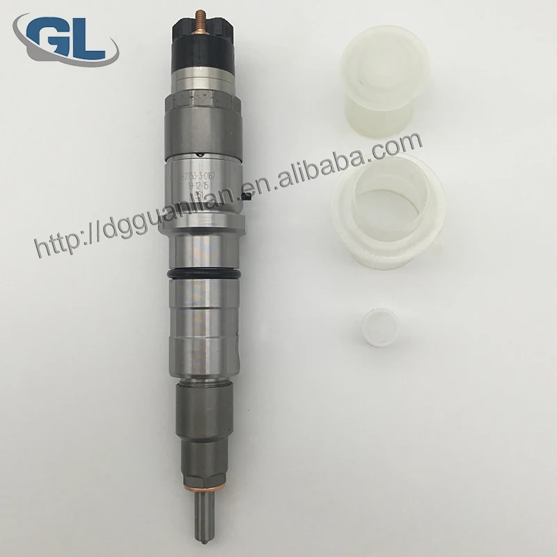 Diesel Common Rail Fuel Injector 0445120236 For Cummins Engine 5263308 ...