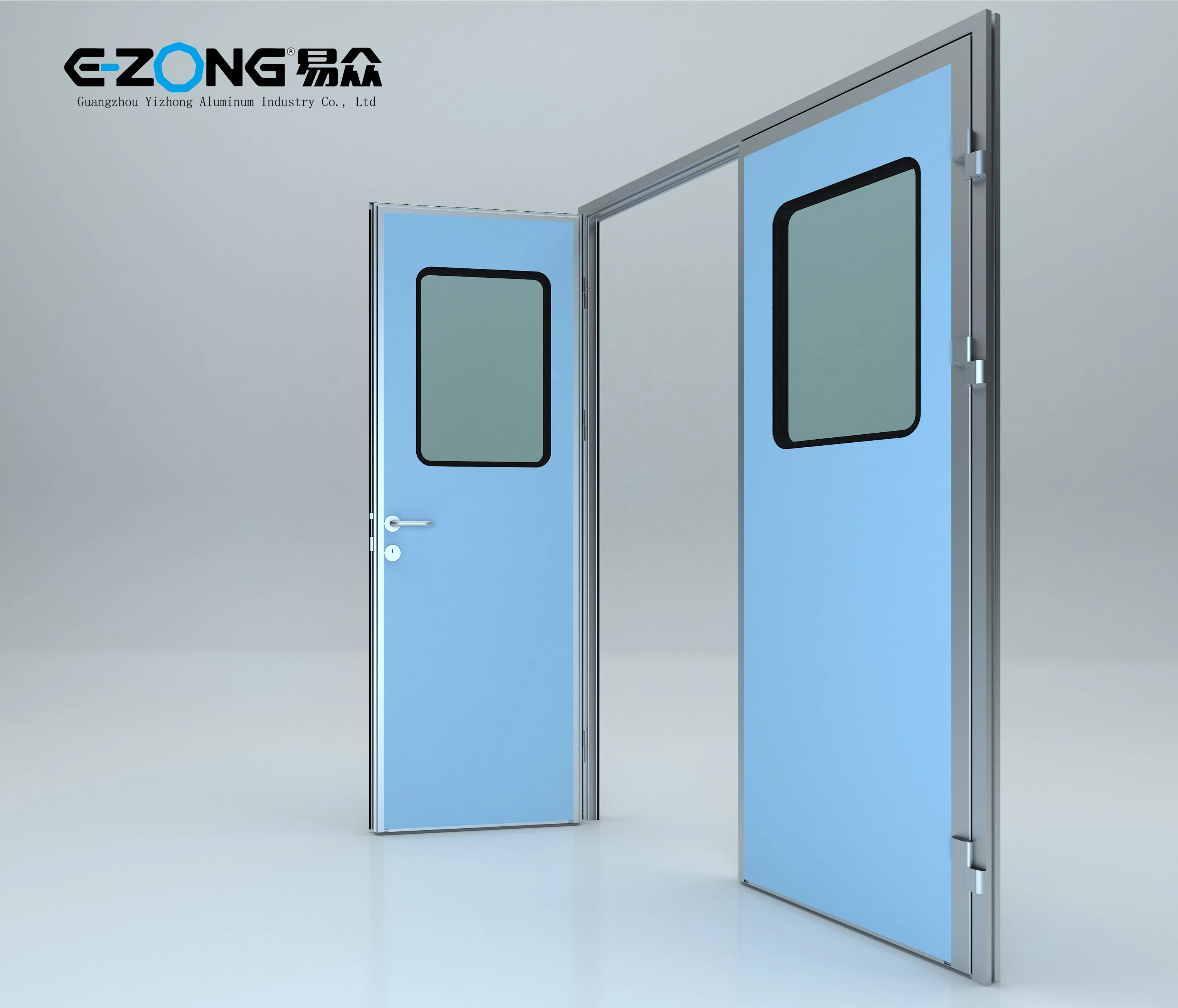 Medical Doors - Hermetic Hygienic Swing Doors for Hospitals