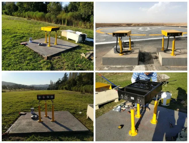 2.8~6.6a Elevated Precision Approach Path Indicator Heliport Light ...