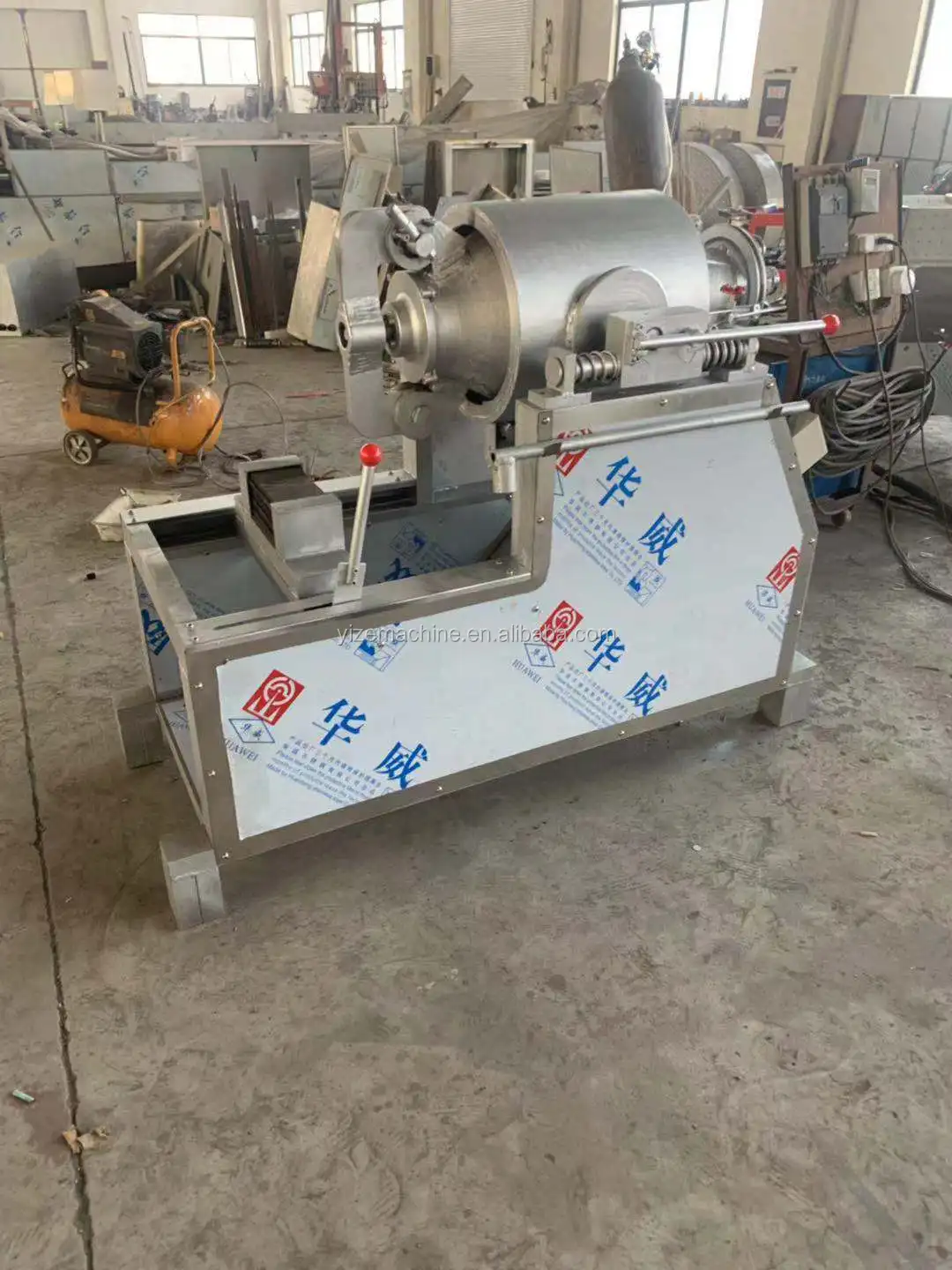 Hot Air Steam Airflow Maize Popping Machine | Grain Puffed Cereals ...