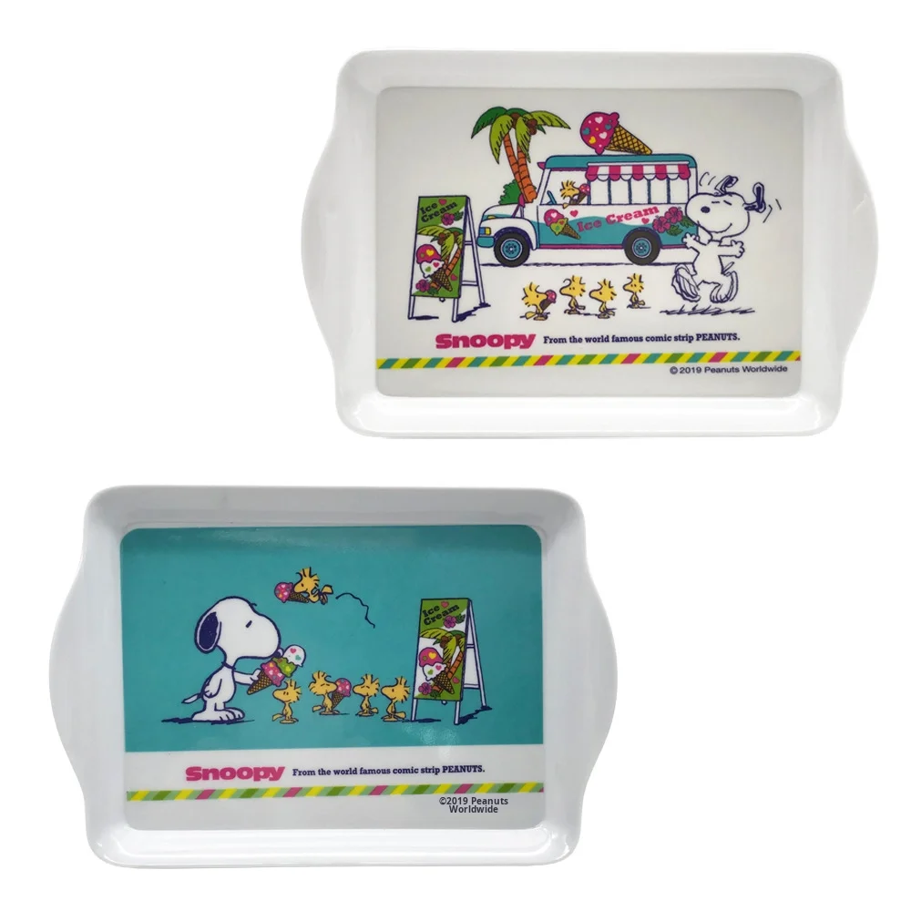 Cute Cartoon Custom Print Durable Hard Plastic Melamine Mini Tray BPA ...
