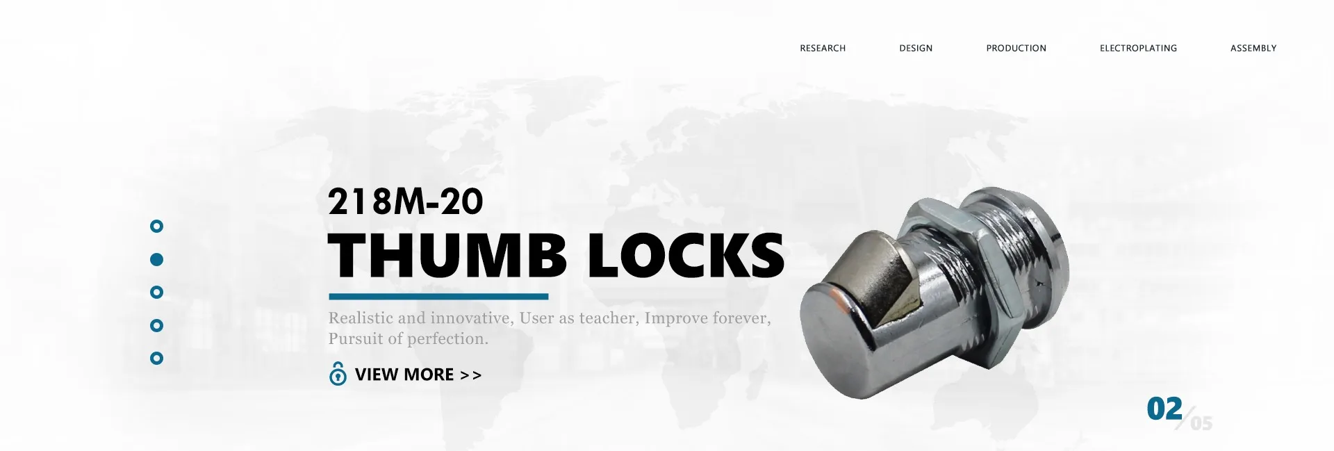 Ningbo Thumb Locks Co., Ltd. - Cam Lock, Combination Lock