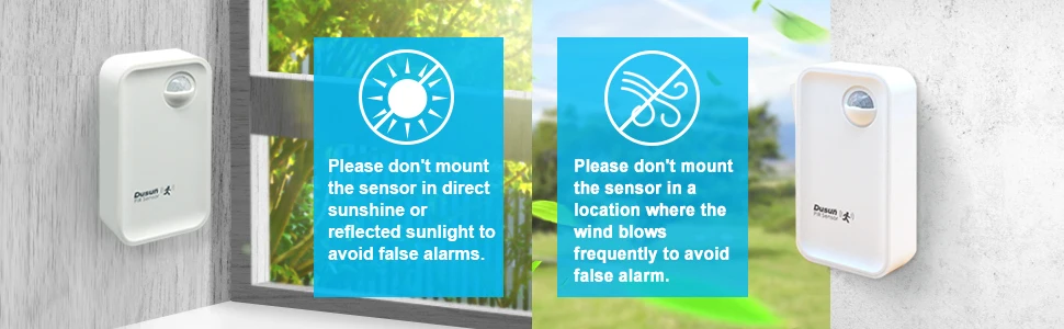 Dusun Open Api Long Range Pir Sensor Motion Infrared Security Sensor ...