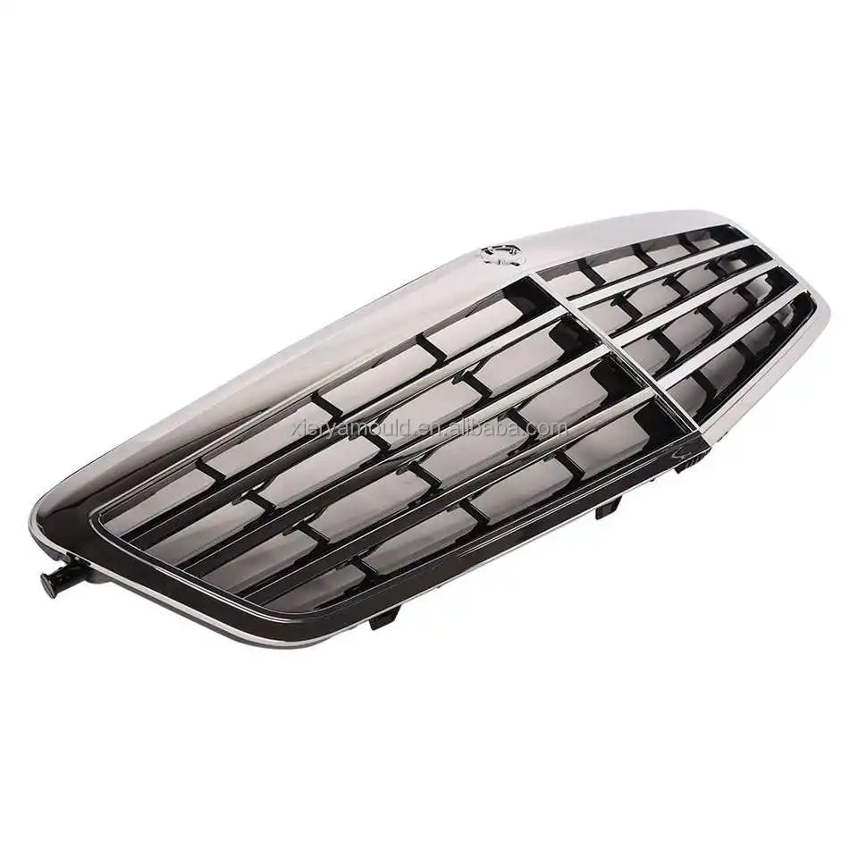 奔驰格栅e级W212 2013-2015前保险杠中间格栅镀铬/黑色OEM2128801083 2128800983| Alibaba.com