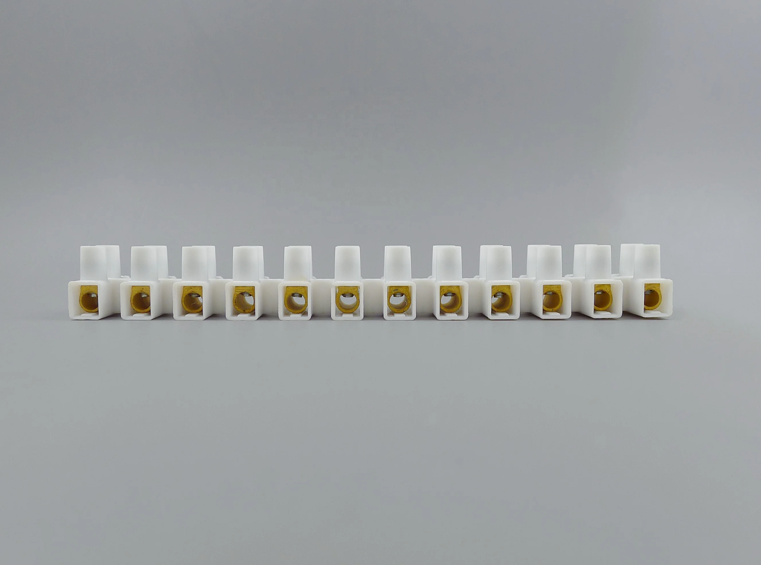 12 Way Feed through Lighting Terminal Block - 750V 76A