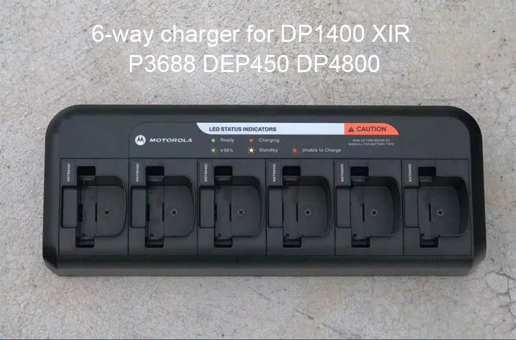 Oem Charger Pmln6595a Six-link Charging Stand Intercom P3688 Dp1400 Xir ...