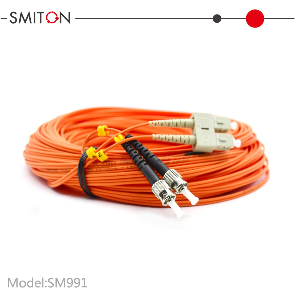 Duplex 3.0mm ST To LC ST Fiber Optic Patch Cord Cable from China ...