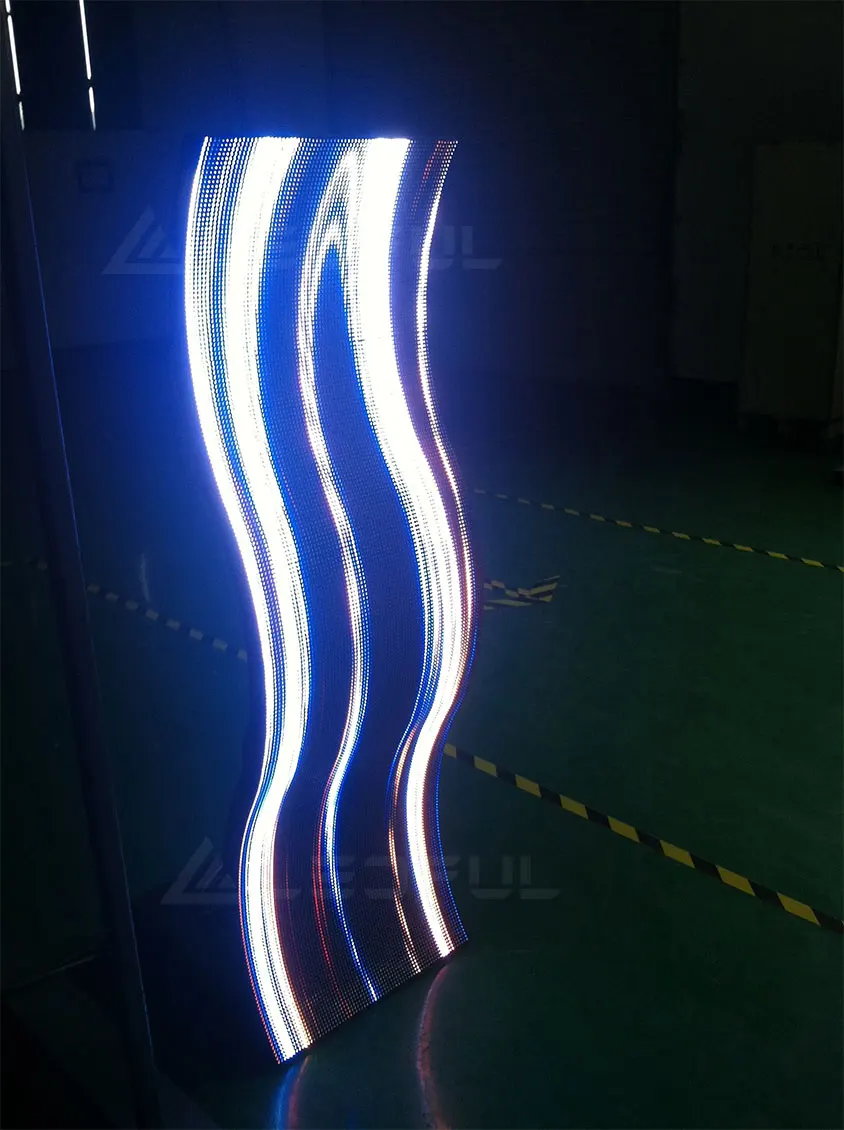 Indoor P3 High Resolution Commercial Flexible Led Screen - Buy Flexible ...