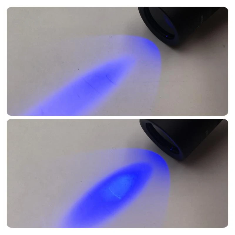 Manta Ray S1 Black Uv 365nm Led Flashlight Torch,Seoul Viosys Uv 365nm ...