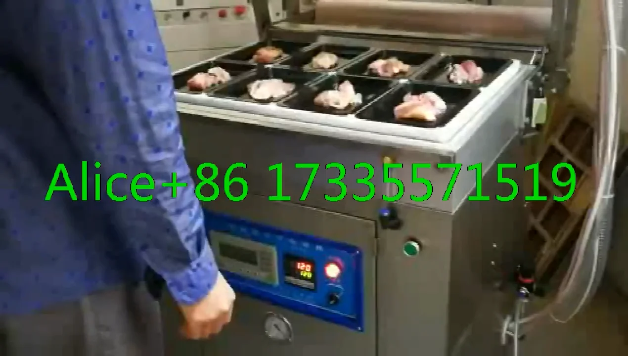 Vacuum Skin Fresh Meat Tray Packing Machine/ Vsp Seafood Film Tray ...