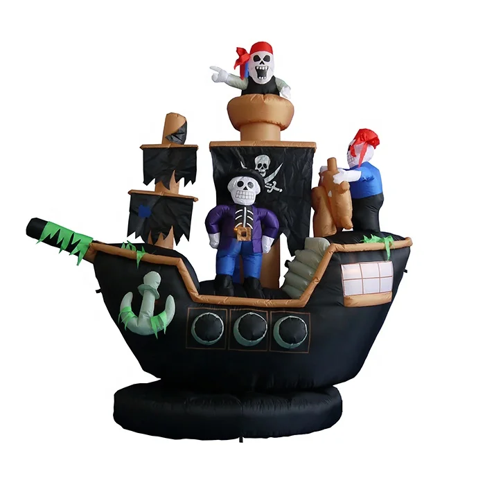 Giant Halloween Inflatable Decoration Pirate Ship Indoor And Outdoor ...