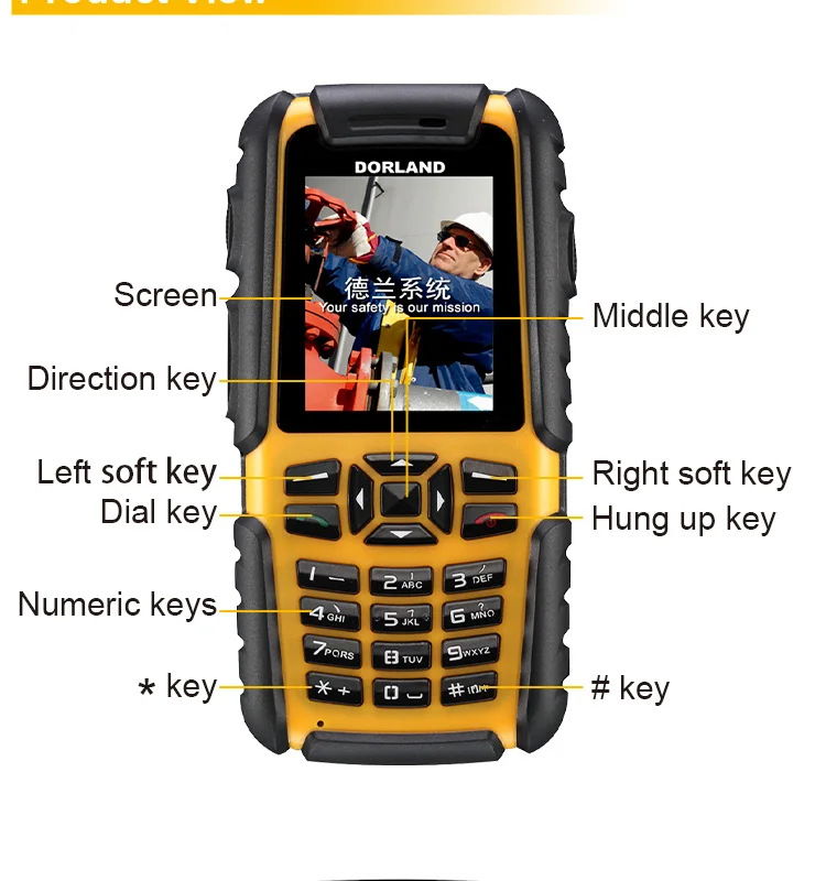 Explosion Proof Mobile Phone Rugged Phone,Intrinsically Safe For Oil ...