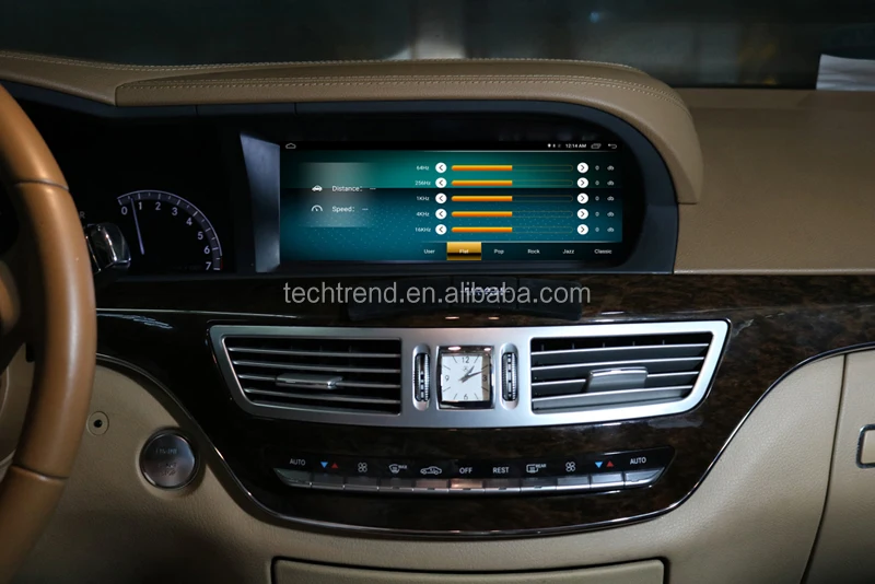 For Mercedes S Class W221 Screen Touch Monitor Smart Display With ...