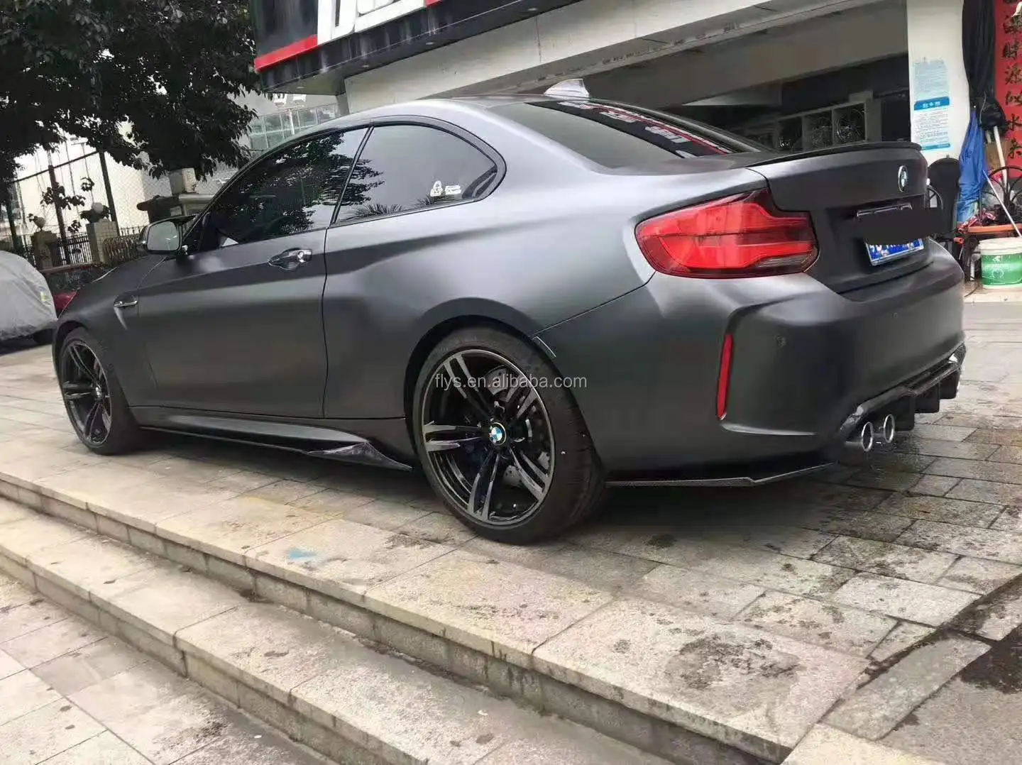 F87 M2 M2c Competition MTC Style Carbon Fiber Front Lip