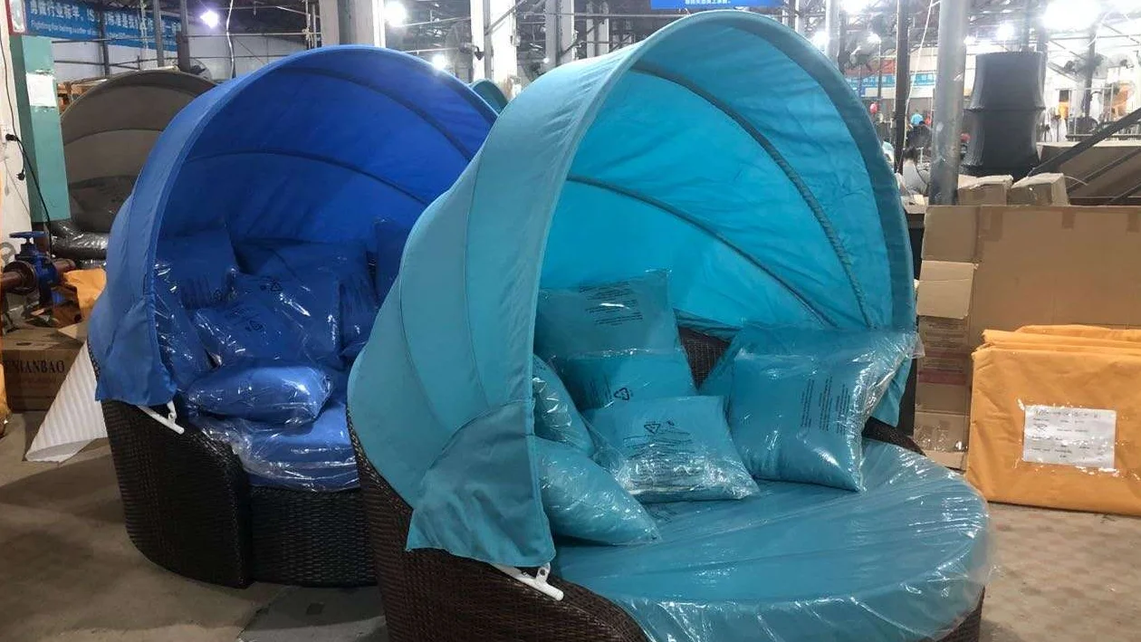 Large Circle Outdoor Lounge Round Lounger Chair - Buy Round Lounger ...