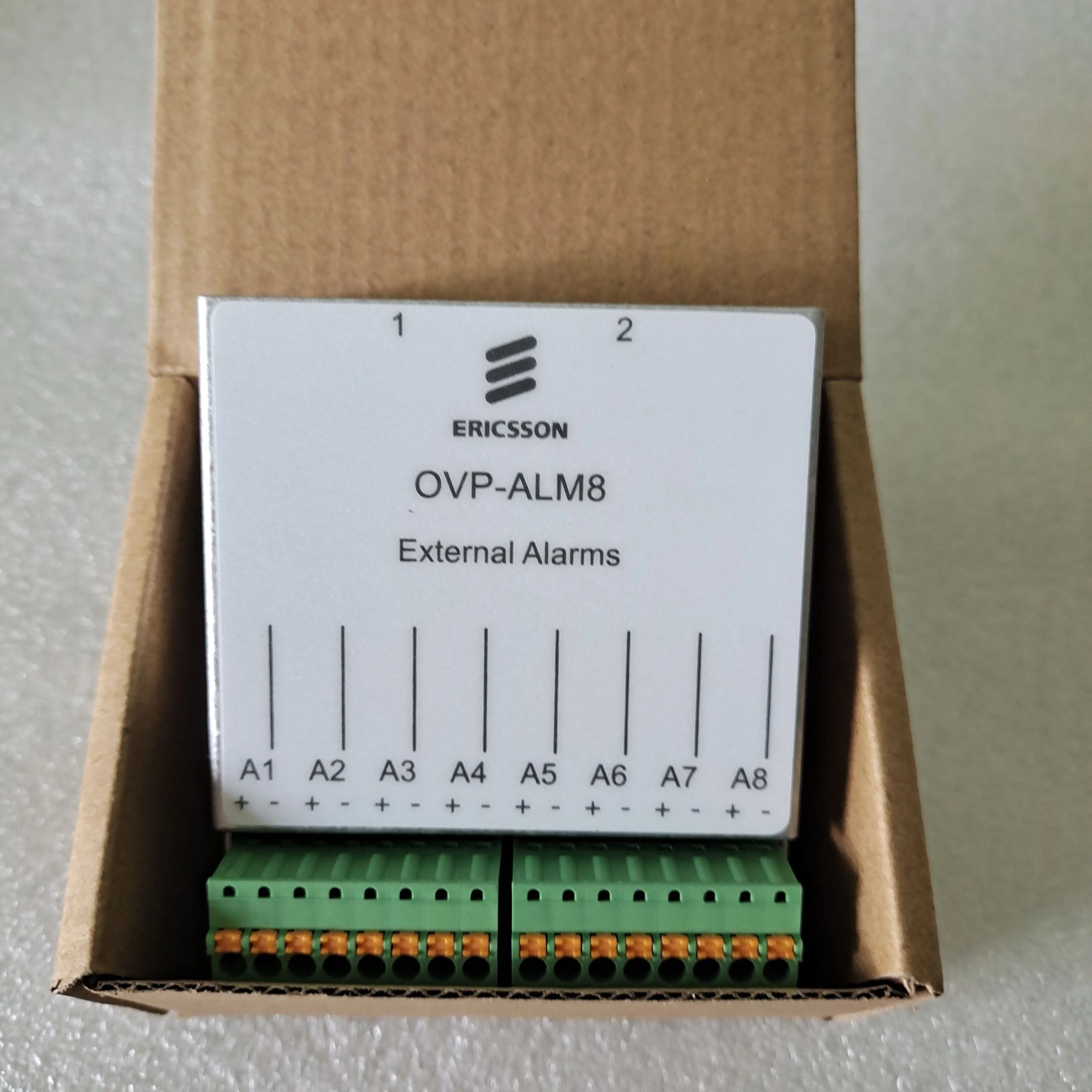 Ericsson NTB 101 242/2 OVP Kit with 8 Ext Alarm for SAU 02 01